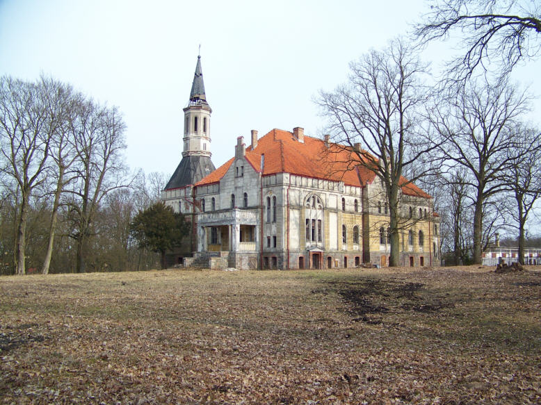 Debrzno-Wieś – pałac neoklasycystyczny « Zamki Rotmanka