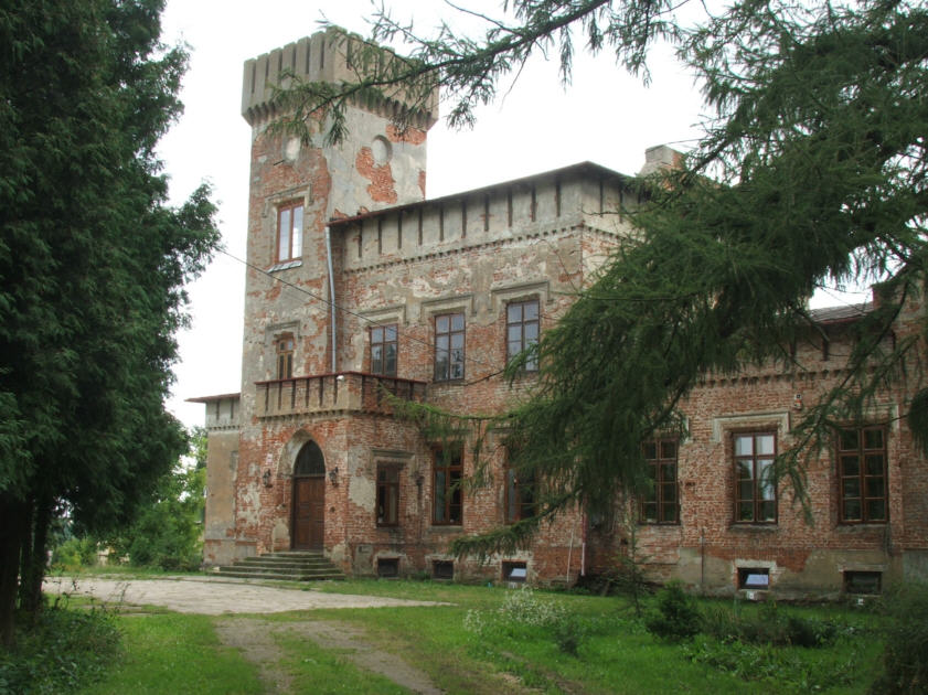 Biała Rawska – neoromański pałac Aleksandra Leszczyńskiego « Zamki Rotmanka