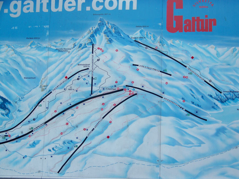 Austria – Galtur – kurort narciarski « Zamki Rotmanka