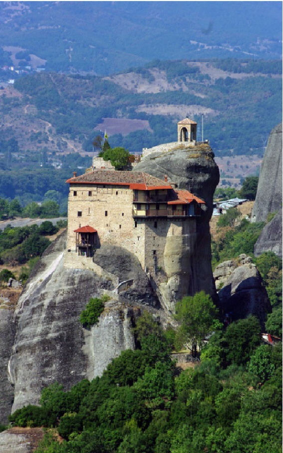 Grecja – Meteory – Klasztor Świętego Mikołaja « Zamki Rotmanka