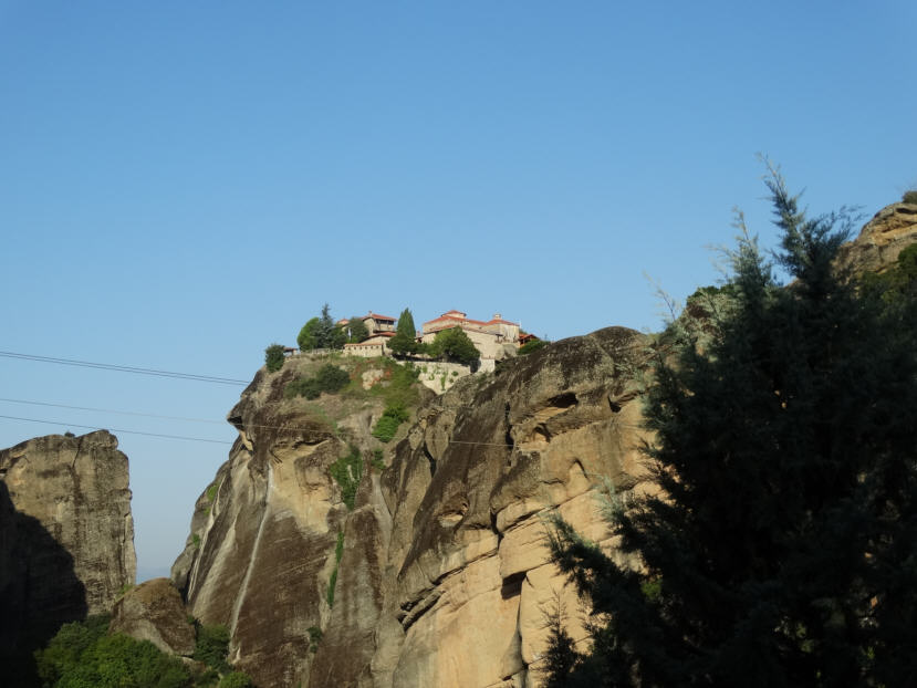 Grecja – Meteory – Klasztor Przemienienia Pańskiego « Zamki Rotmanka