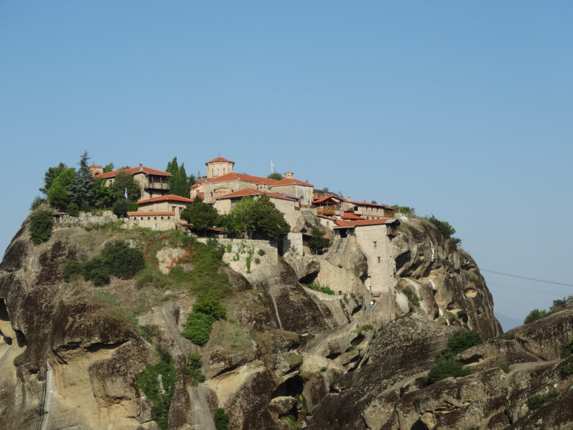 Grecja – Meteory – Klasztor Przemienienia Pańskiego « Zamki Rotmanka