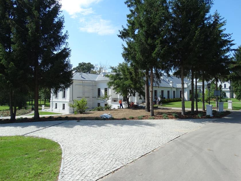 Popowo-Parcele – klasycystyczny pałac Skarżyńskich « Zamki Rotmanka