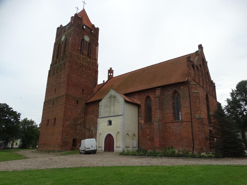 Prabuty – Kościół gotycki pw. św. Wojciecha « Zamki Rotmanka