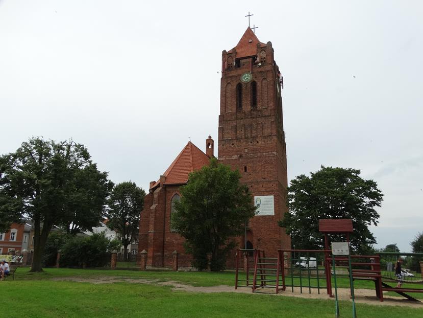 Prabuty – Kościół gotycki pw. św. Wojciecha « Zamki Rotmanka