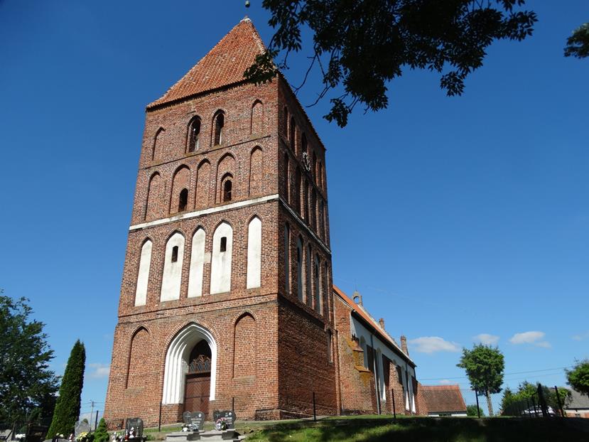 Jelonki – Gotycki kościół pw. Najświętszego Serca Jezusa « Zamki Rotmanka